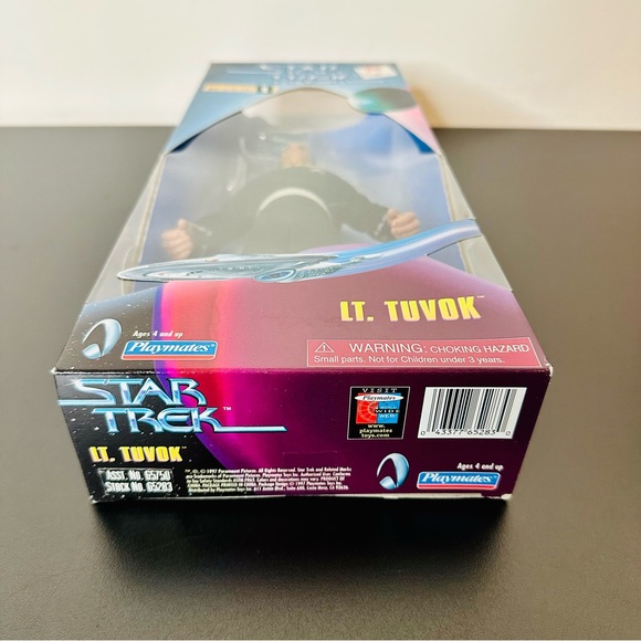 Playmates Toys | Other | Star Trek Voyager Lt Tuvok Warp Factor Series ...